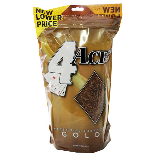4 ACES GOLD LIGHT TOBACCO/16 oz. – Global Wholesale Distributors LLC